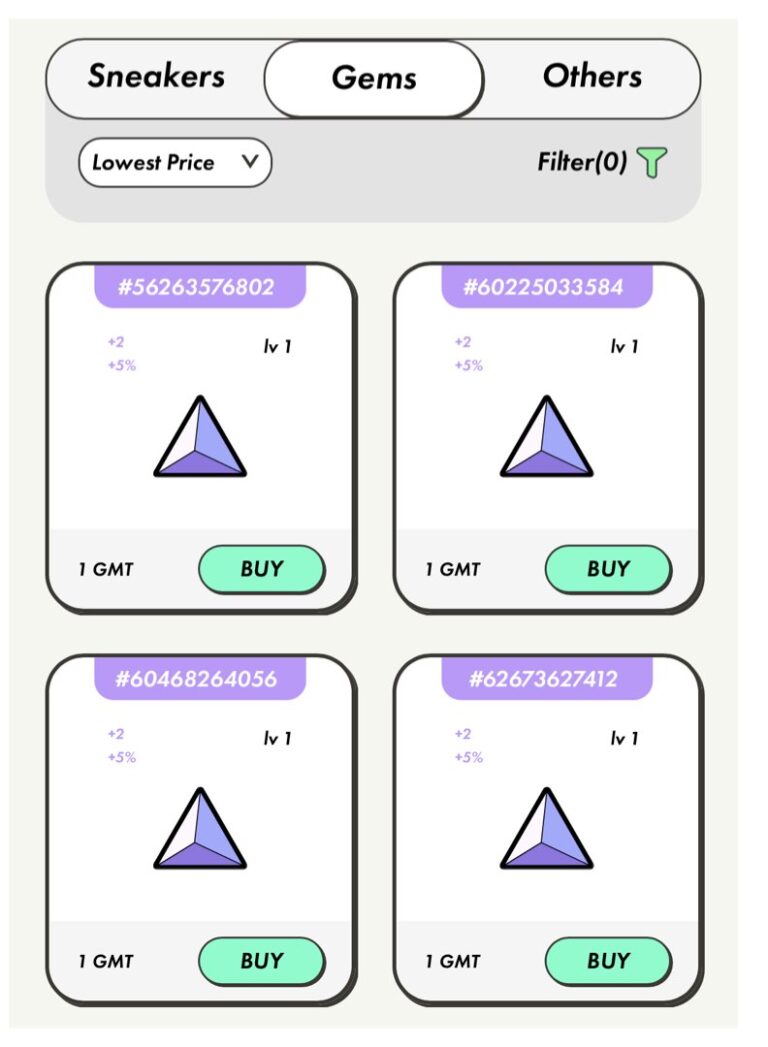 STEPN｜ジェムとは？効果・合成確率・費用などを解説 | ryoblog｜Web3 関連の情報サイト