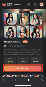 MOOAR｜基本的な使い方を解説【NFT購入・売却・FairMint】 | ryoblog｜Web3 関連の情報サイト