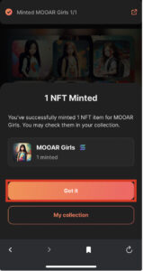 MOOAR｜基本的な使い方を解説【NFT購入・売却・FairMint】 | ryoblog｜Web3 関連の情報サイト