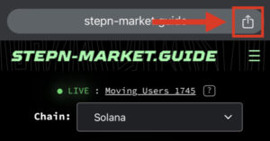 STEPN-MARKET.GUIDEとは？使用方法なども解説【マーケットガイド】 | ryoblog｜Web3 関連の情報サイト